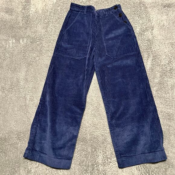 Toast | Pants & Jumpsuits | Toast Pants Womens 6 Corduroy Cord Wide Leg ...